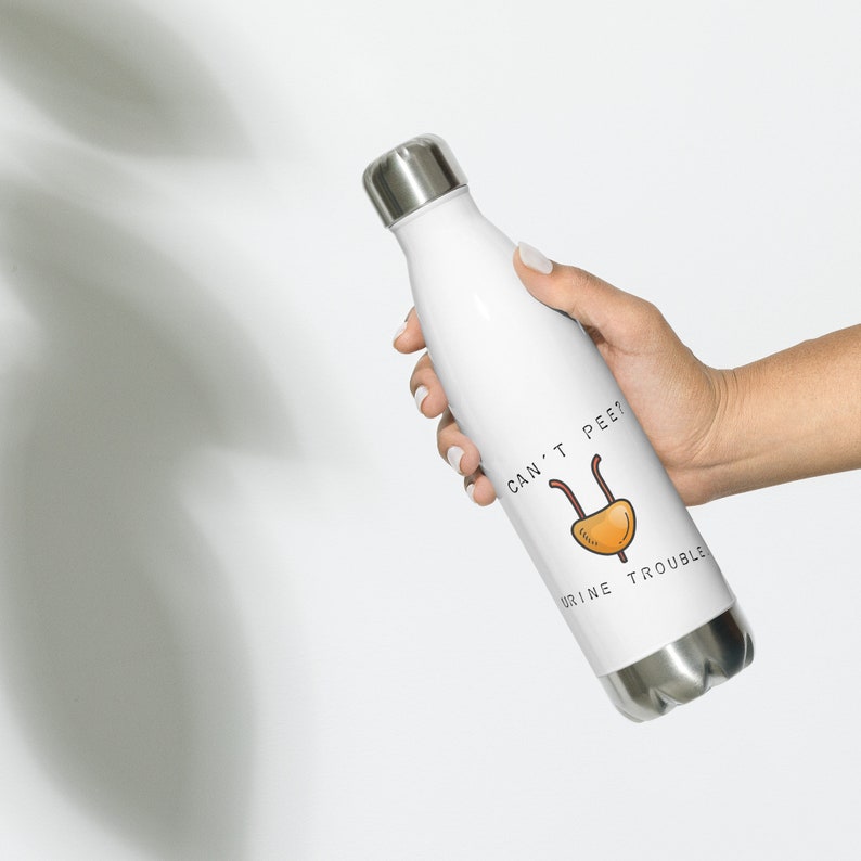 Can't Pee? Urine Trouble | Stainless Steel Water Bottle - Etsy
