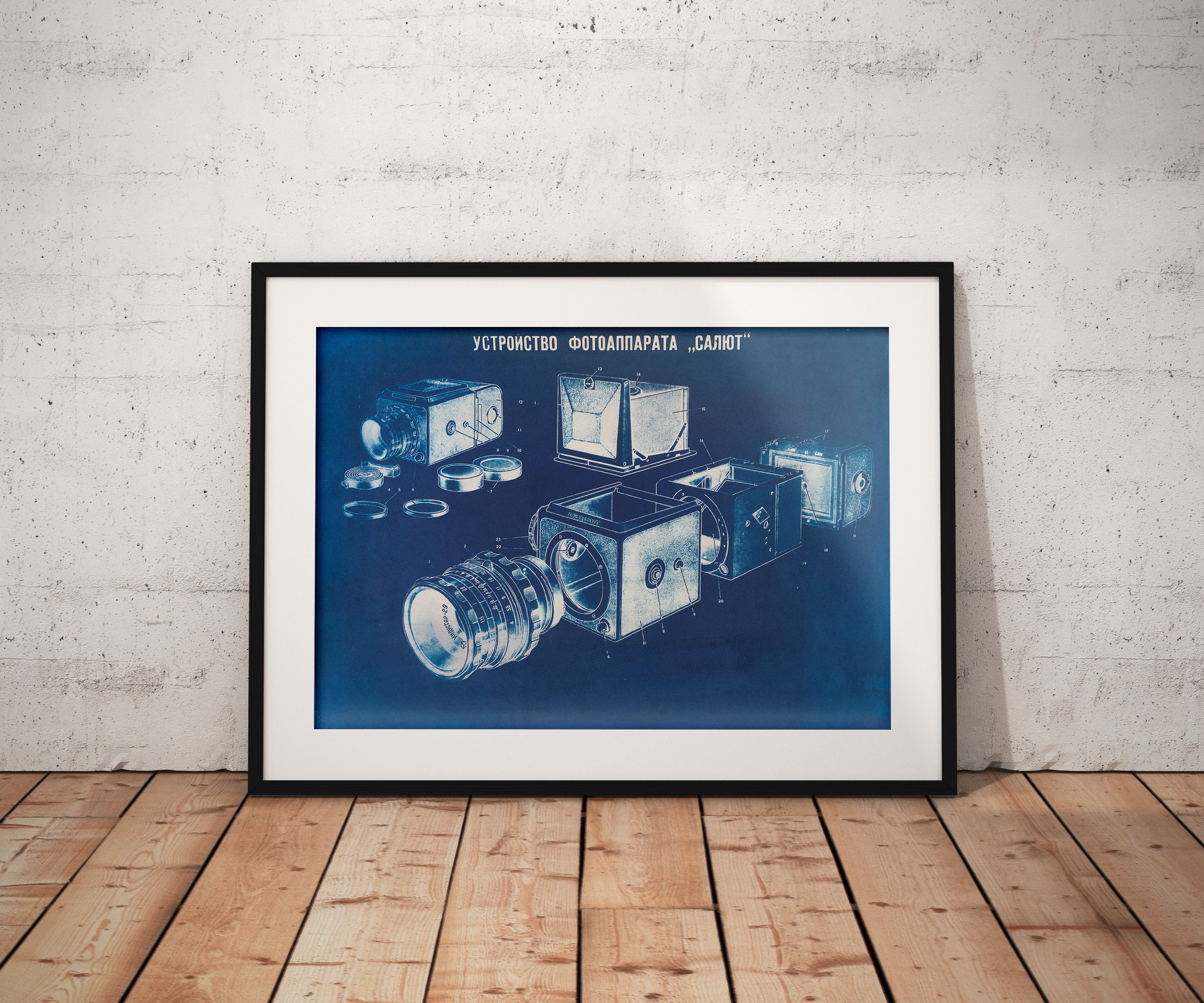 Camera Salyut SLR SLR 50s Artisanal Lens Industar 6X6 - Etsy