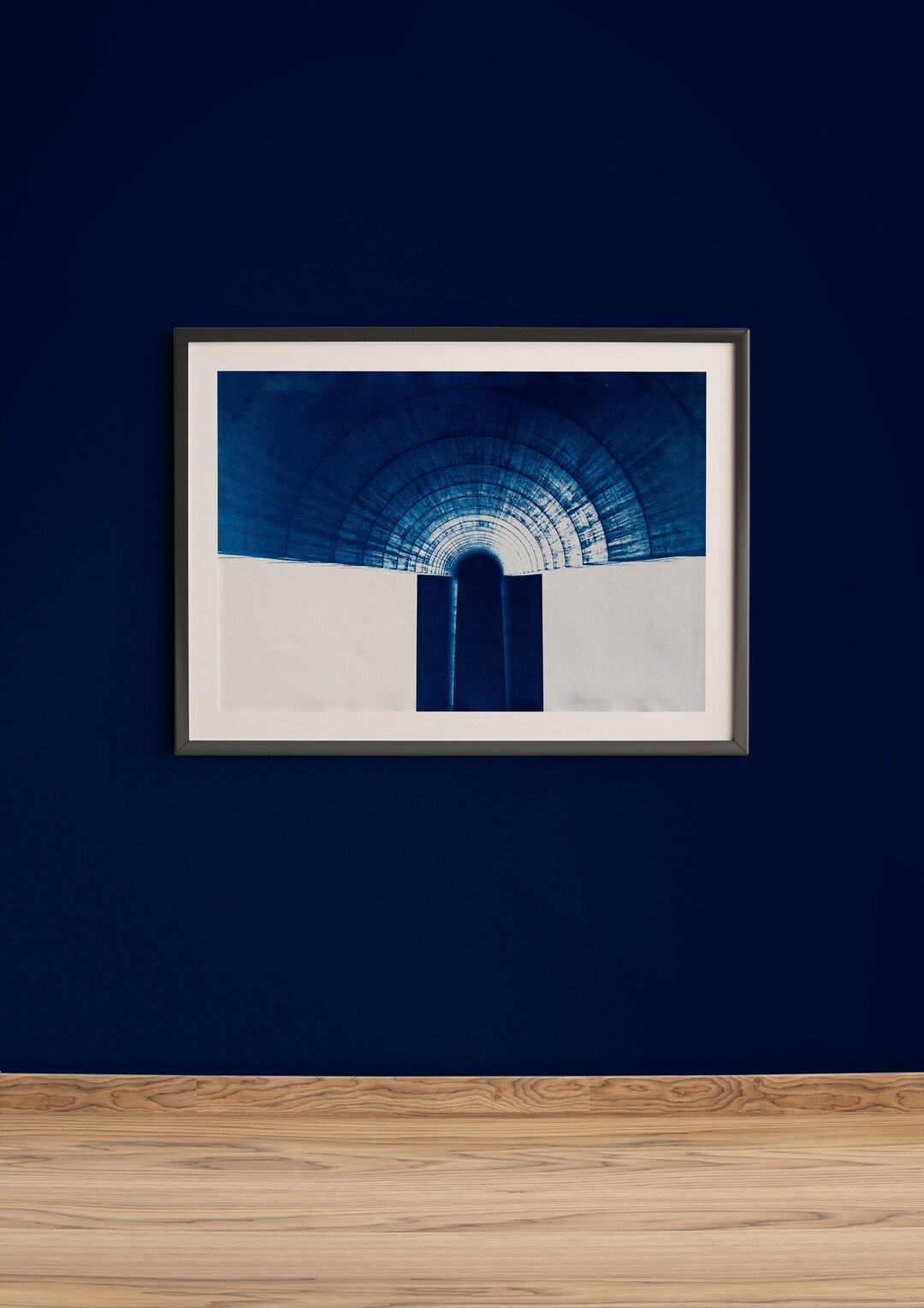 Poster Architecture of France Large Format Fine Art Cyanotype Blueprint ...