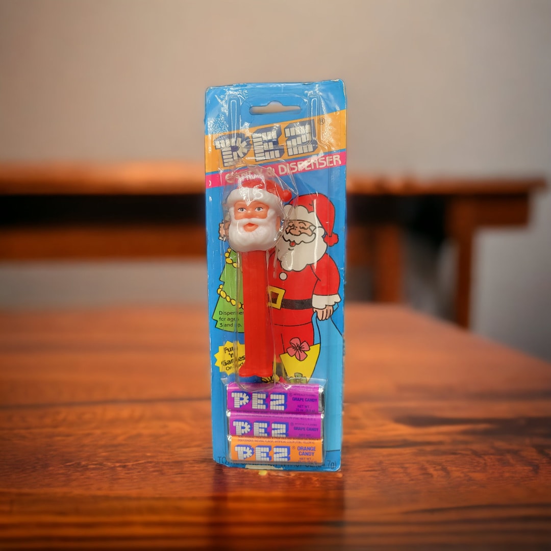 Vintage Sealed Santa Claus Pez Dispenser NOS Puzzle Back USE - Etsy