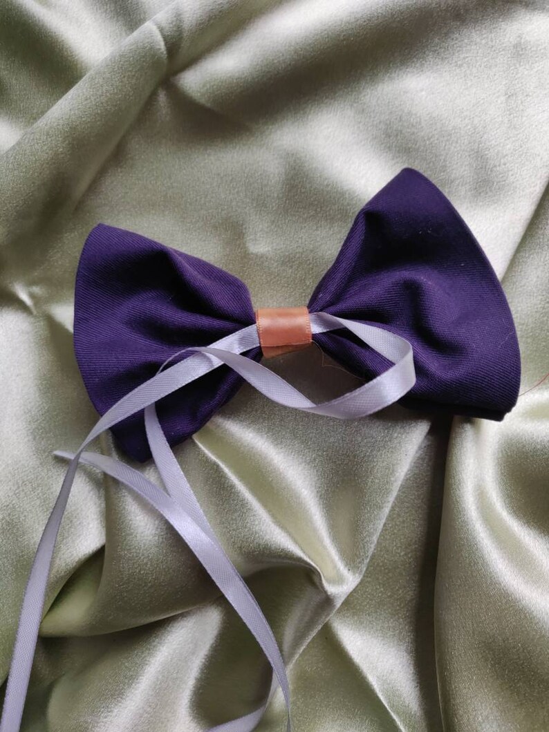 Purple Bow/bowtie - Etsy