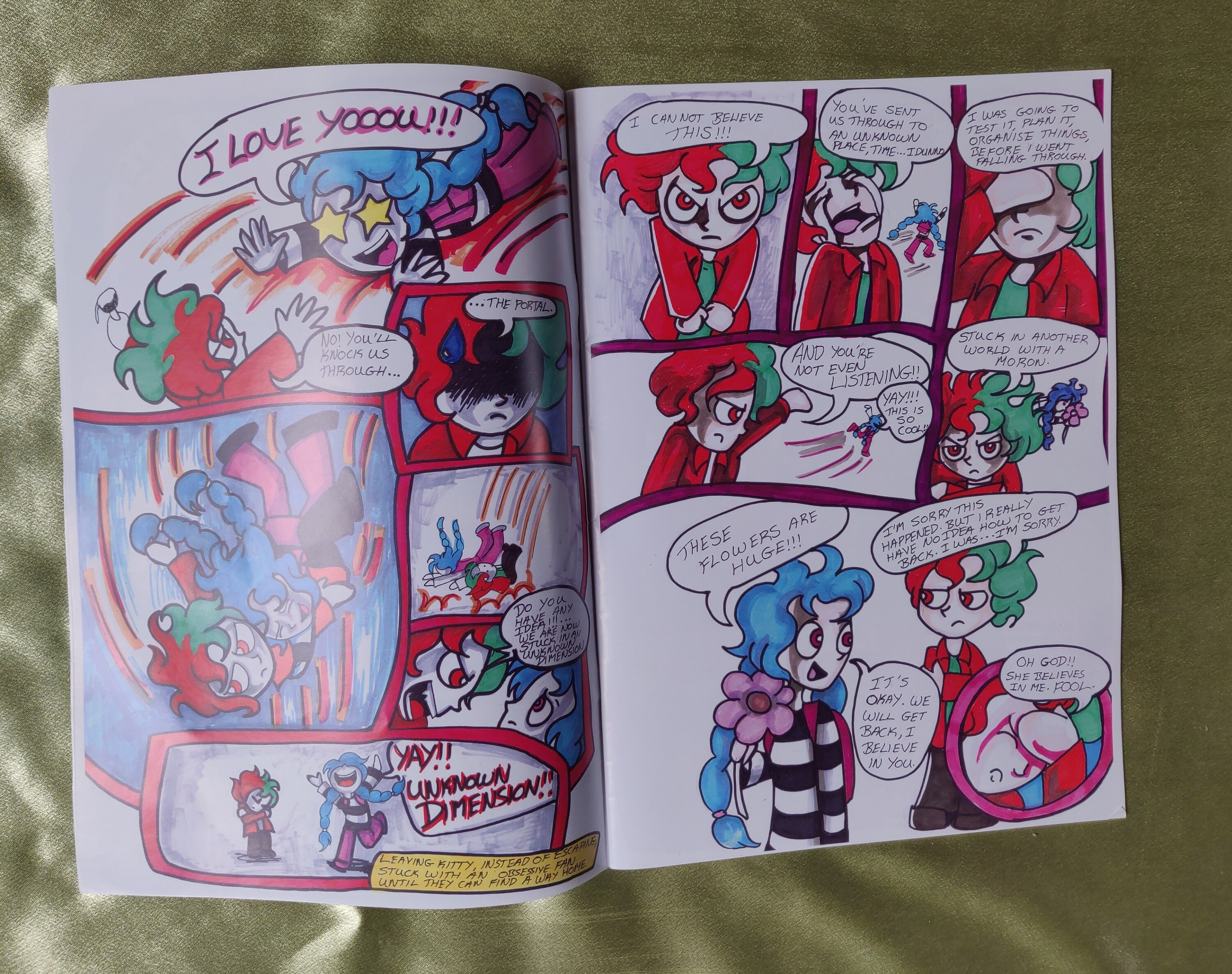 Kitty and Milly Comic Adventure Comic Full Colour - Etsy