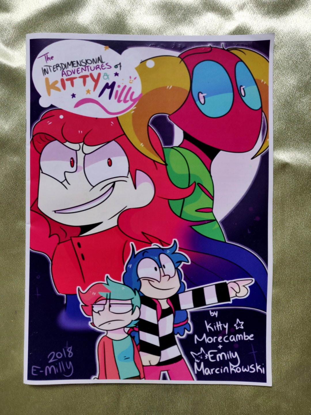 Kitty and Milly Comic, Adventure Comic, Full Colour - Etsy