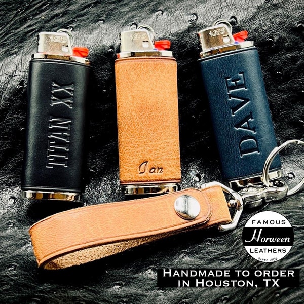 Leather Lighter Case - Etsy