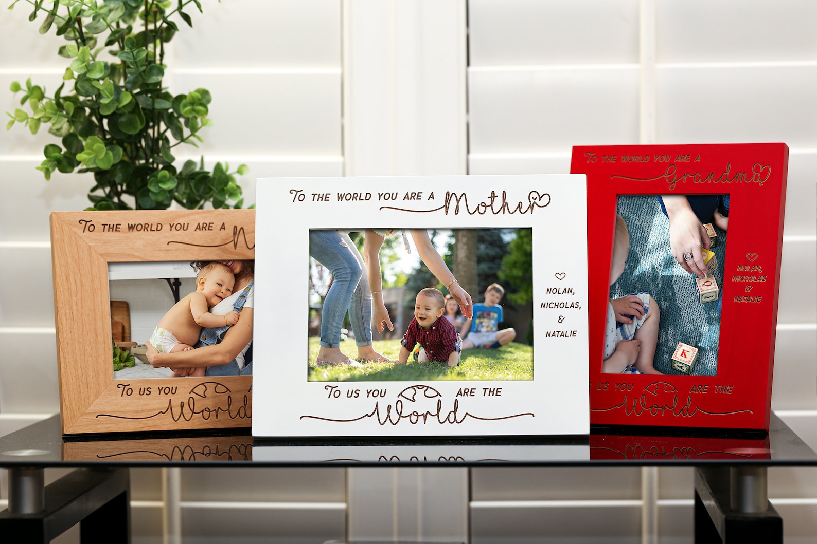 Mom Appreciation Picture Frame Personalized, Gift for Mom or Wife ...