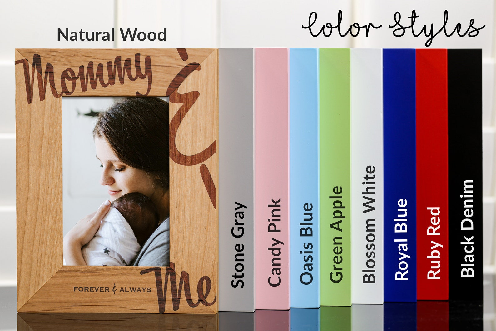 New Mom Personalized Picture Frame First Mothers Day New - Etsy