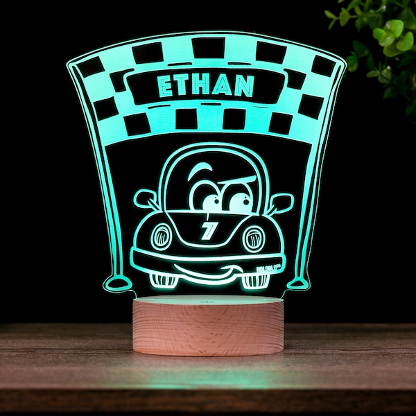 Disneys Cars Lamp - Etsy