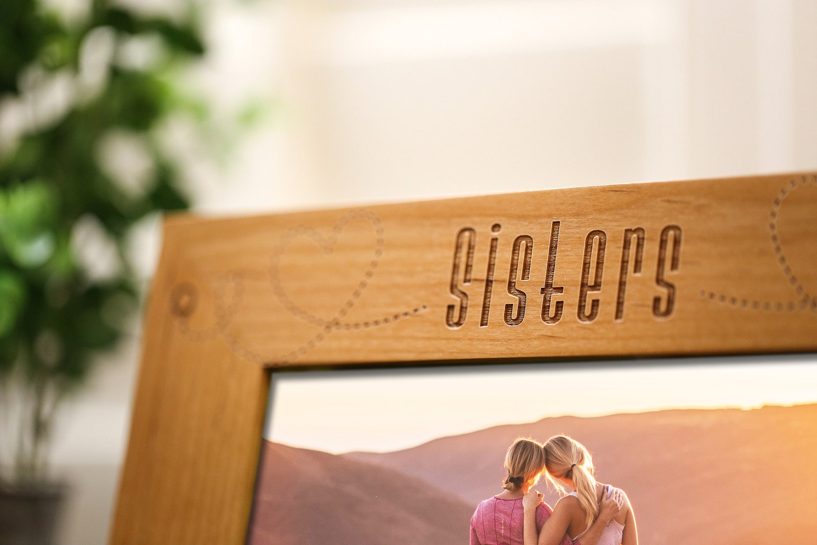 Friends Long Distance Picture Frame Siblings or Sister | Etsy