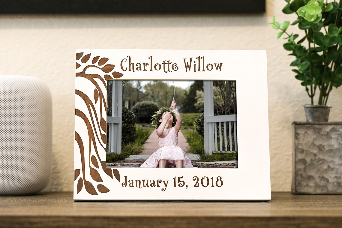 Personalized Frame Decor Picture Frame Birthday Gift Custom - Etsy