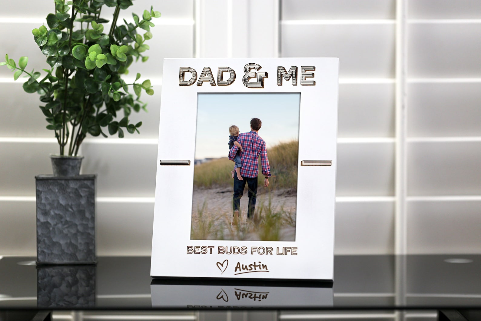 Dad & Me Appreciation Picture Frame Personalized Fathers Day - Etsy