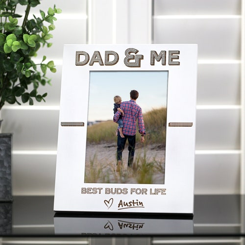 Dad and Son/daughter Personalized Frame Fathers Day Dad Gift | Etsy