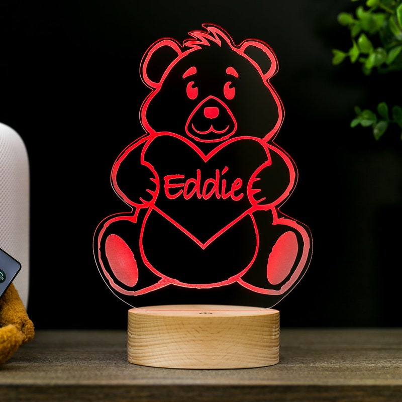 Led Teddy Bear - Etsy