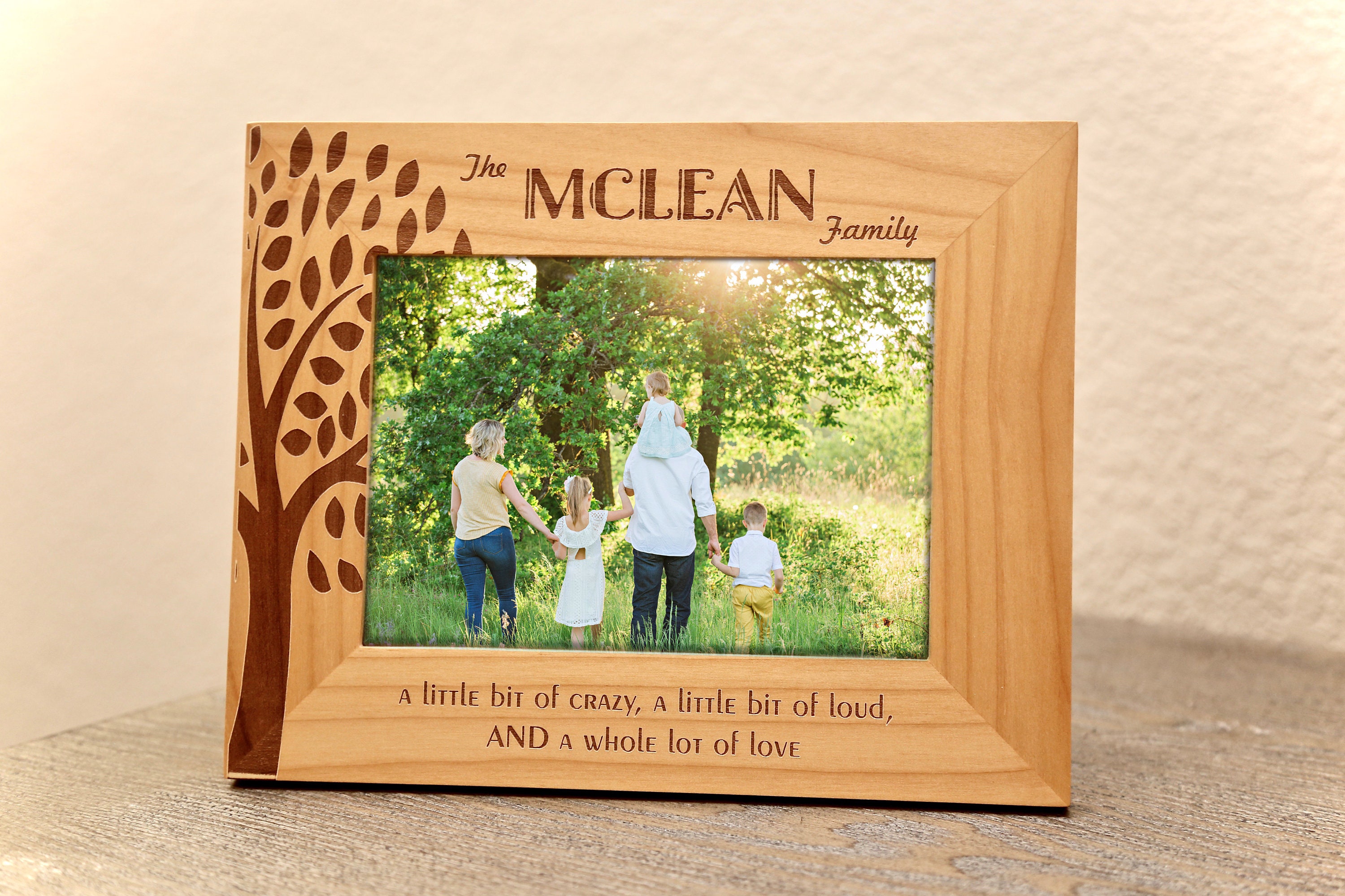 Family Picture Frame, Gift for Mom Dad, First Mothers Day, New Mother ...