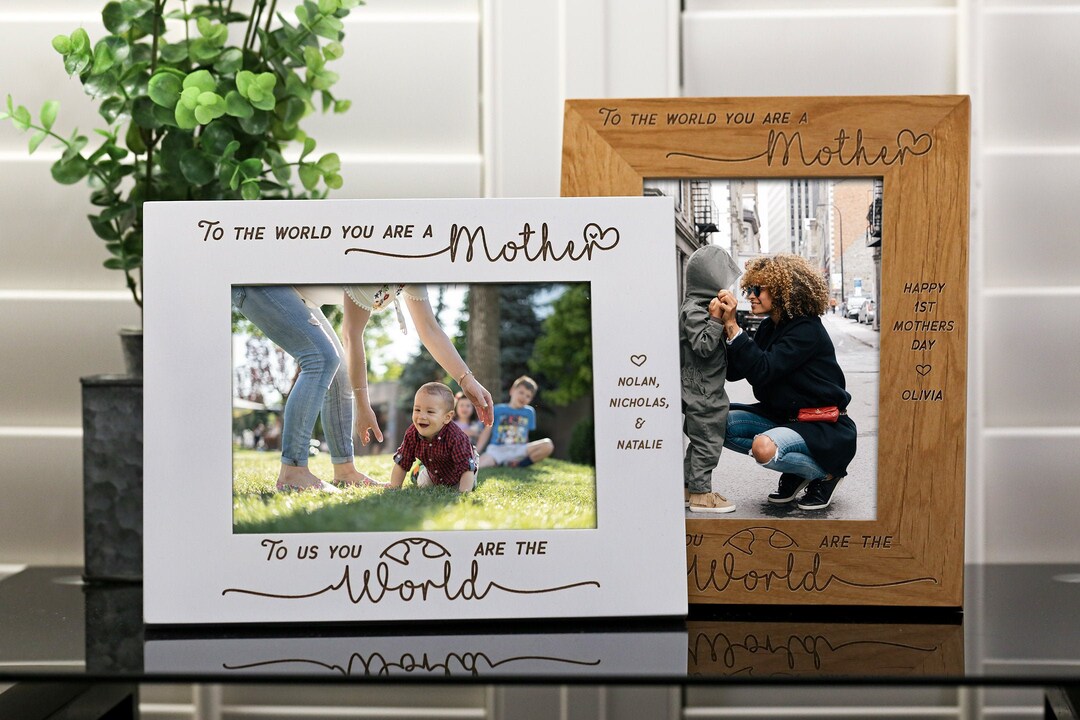 Mom Appreciation Picture Frame Personalized, Gift for Mom or Wife ...