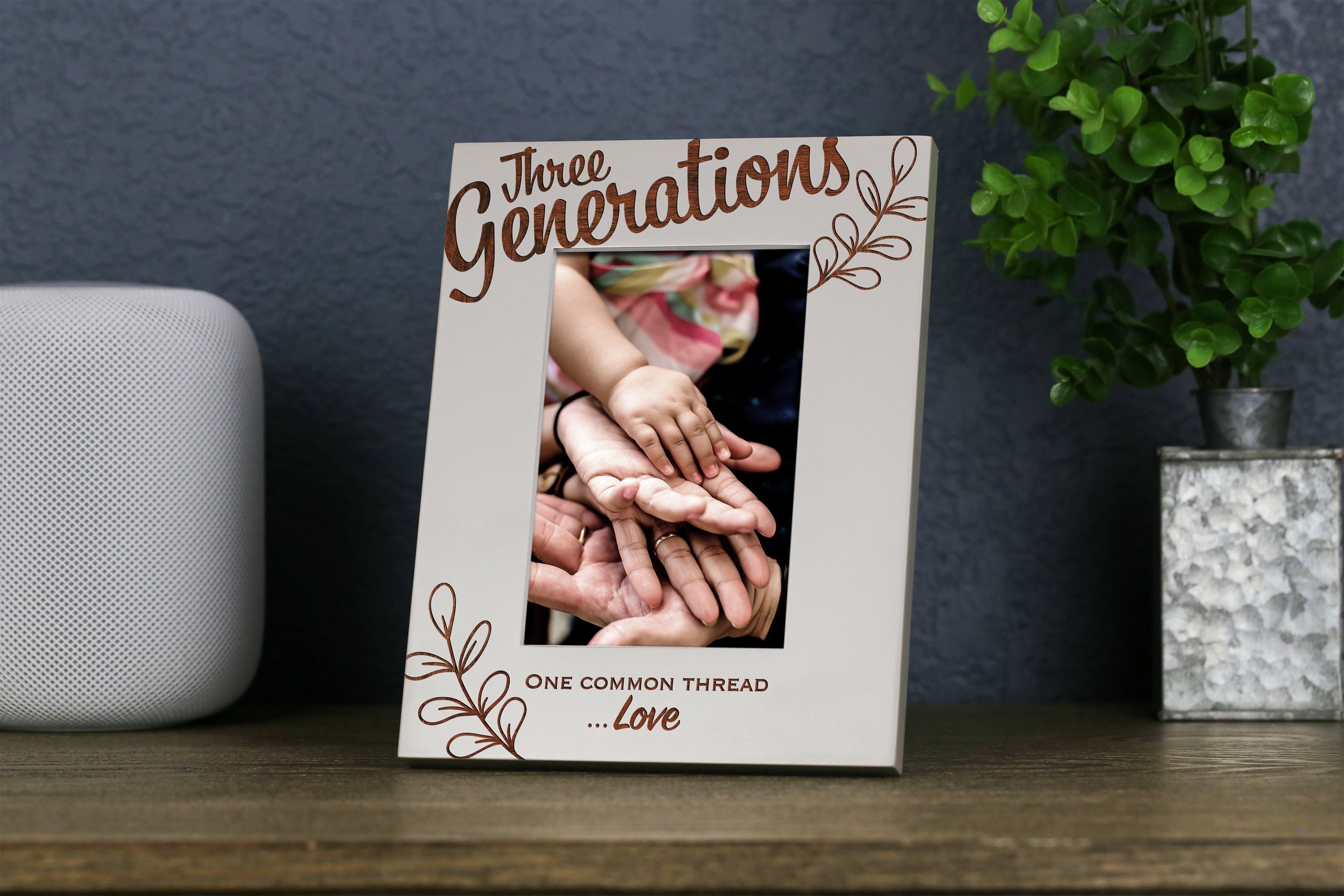 Generations Family Picture Frame Gift for Grandma, Keepsake Photo Frame ...