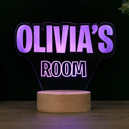 Custom Girl Room Neon Sign Personalized Name Light Name Neon - Etsy