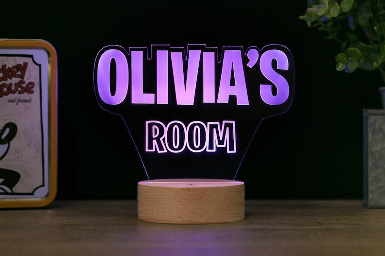 Custom Name Sign Decor Lamp Personalized LED Night Light for - Etsy