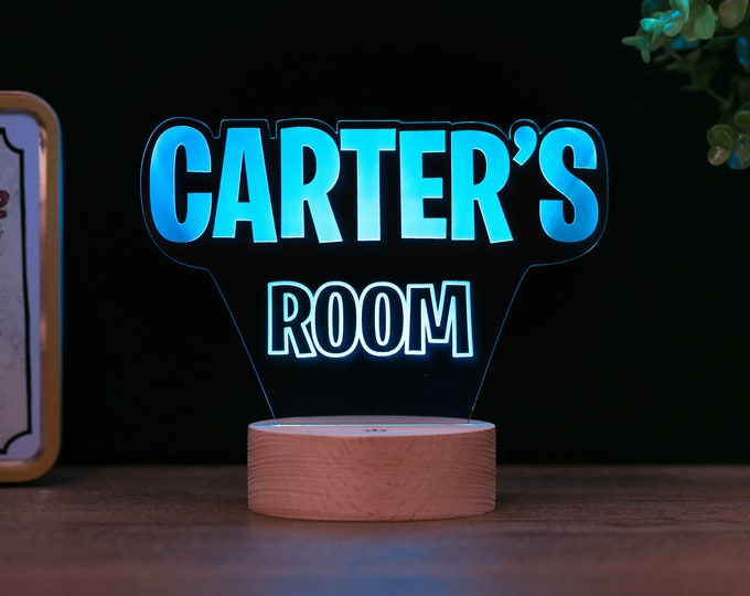 Custom Name Sign Decor Lamp Personalized LED Night Light for - Etsy