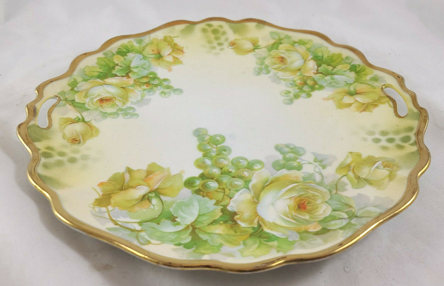Antique Royal Rudolstadt Prussia Plate 10 - Etsy