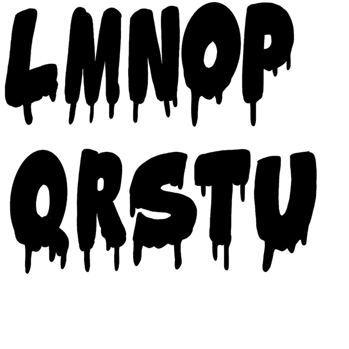 TRILL Downloadable Font - Etsy