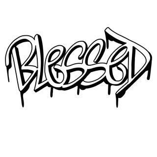 Blessed SVG PNG Cut Cricut Cameo File - Etsy