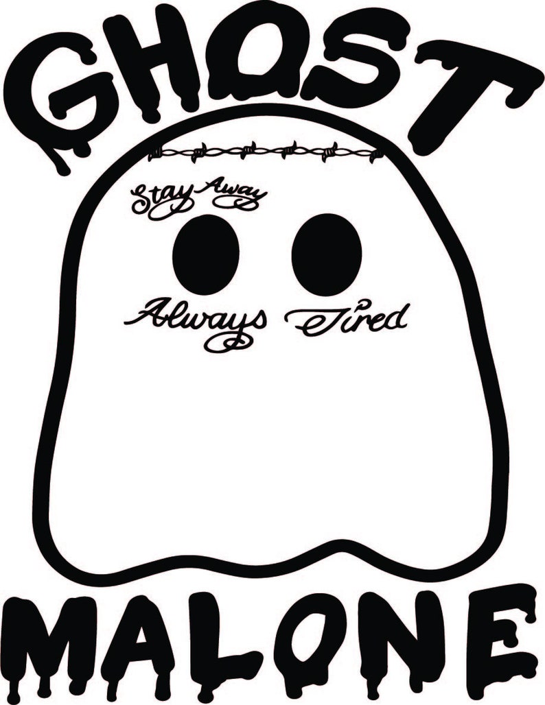 GHOST MALONE Png Svg - Etsy Hong Kong