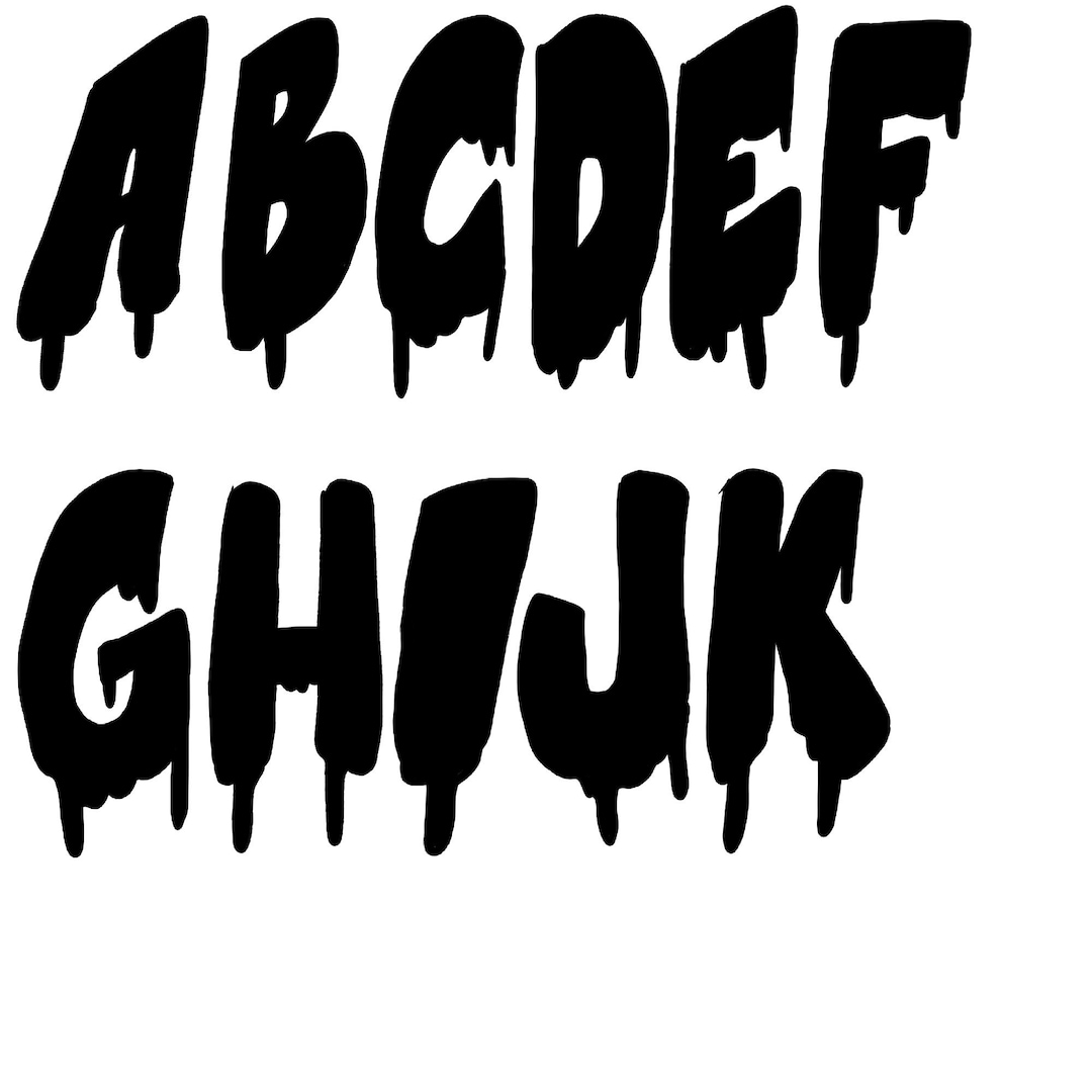 TRILL Downloadable Font - Etsy