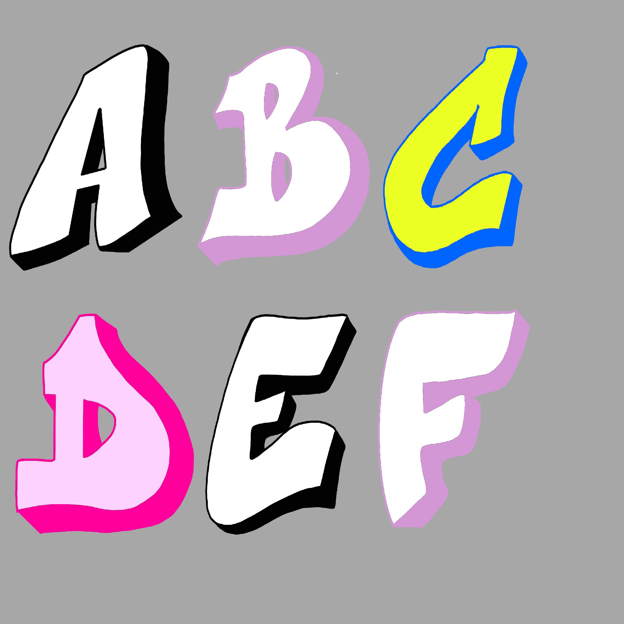 Graffiti SVG and PNG Cut Files - Etsy