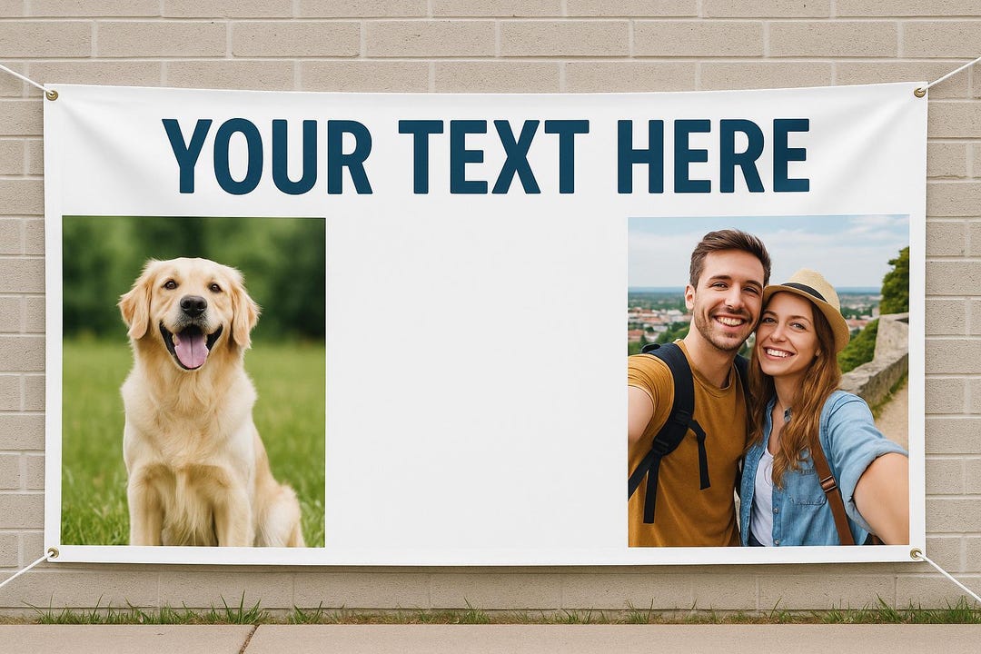 Personalized Vinyl Banner – Custom Printed for Indoor/outdoor Use - Etsy