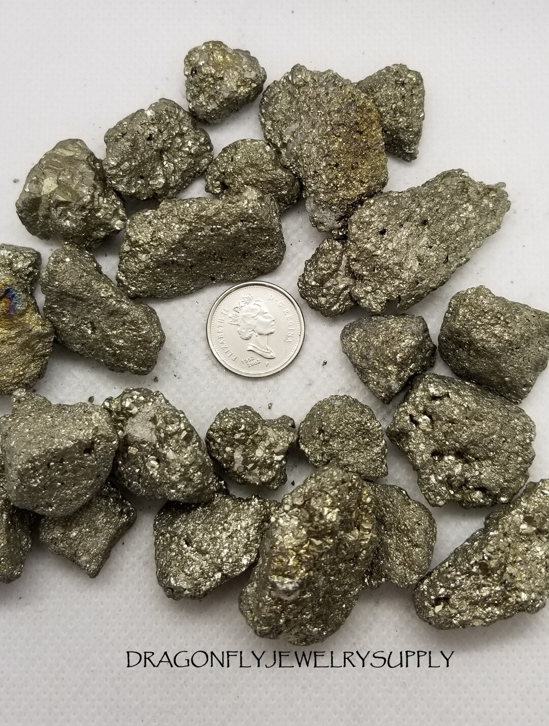 2 Pieces Natural Pyrite, Fool's Gold, Raw Pyrite for Wire Wrapping ...