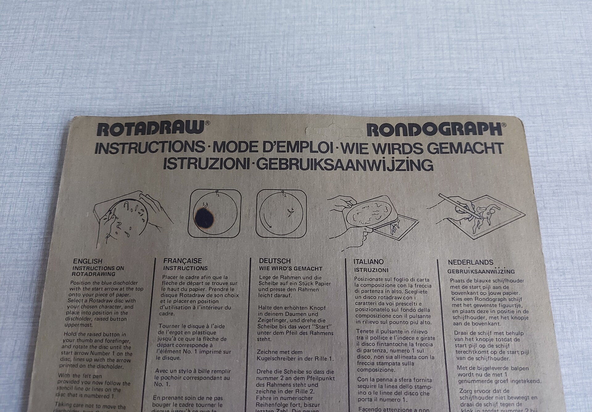 Vintage Disney Rotadraw Rondograph Pluto & Bambi 1978 Weird - Etsy