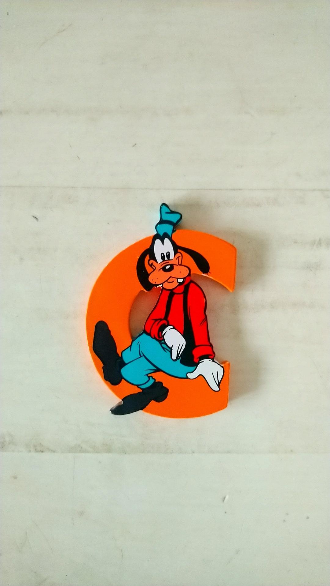 Various Vintage Wooden Letters Disney Mickey Mouse Minnie Mouse Goofy ...