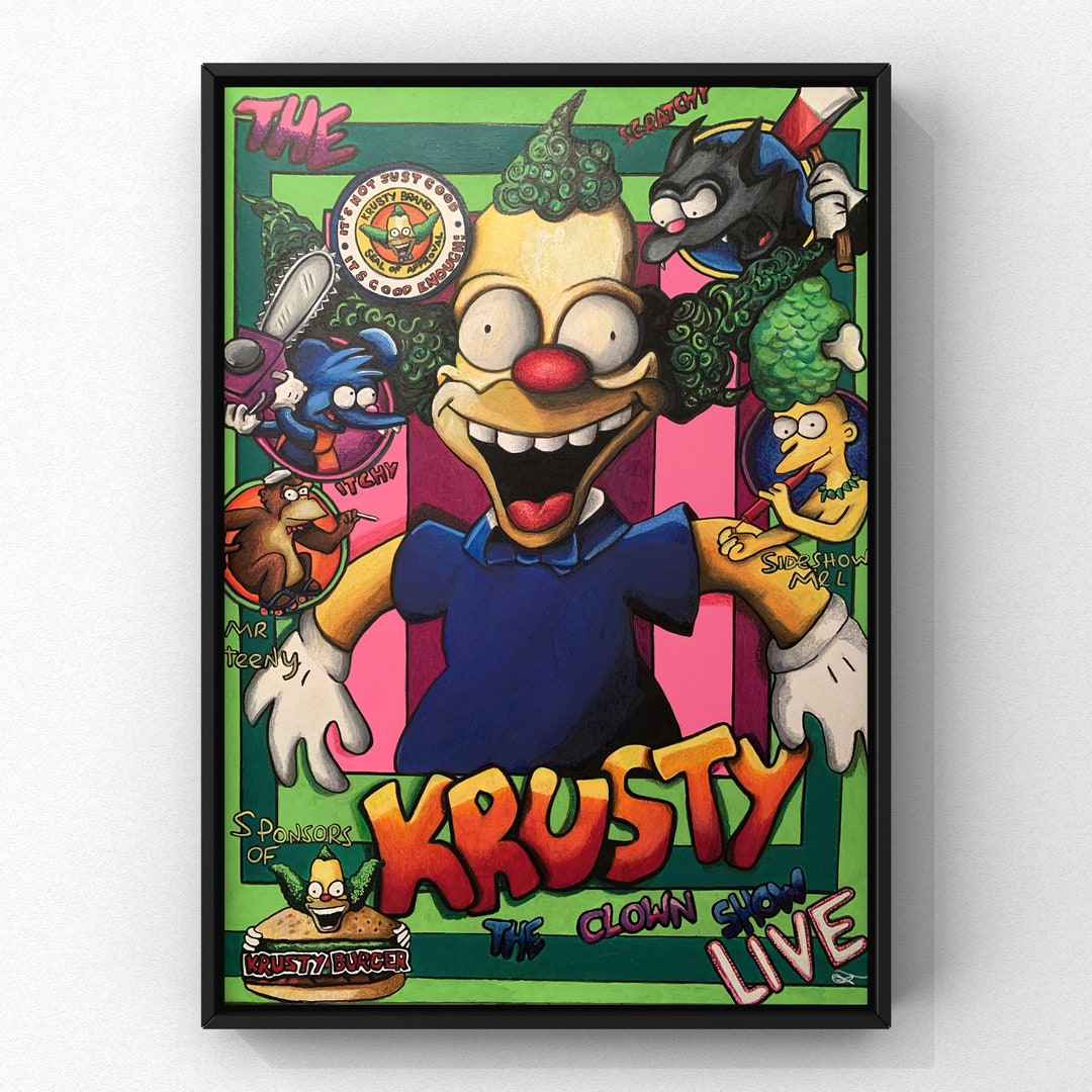 Krusty The Clown Wallpaper