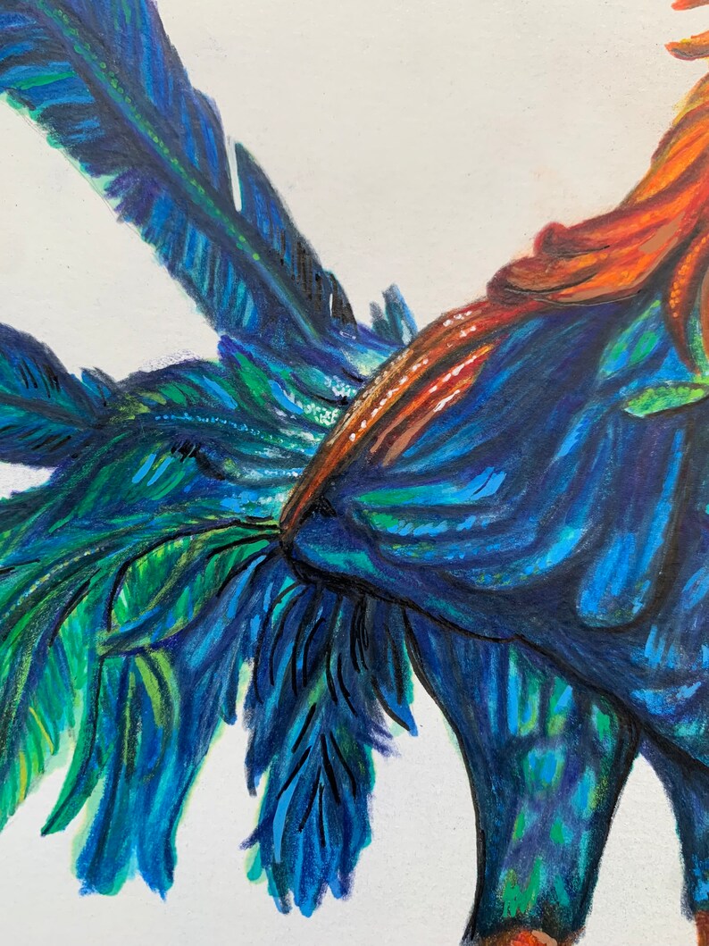 Heihei Disney Moana Hand Drawn Art Artwork Drawing Picture Polychromos ...