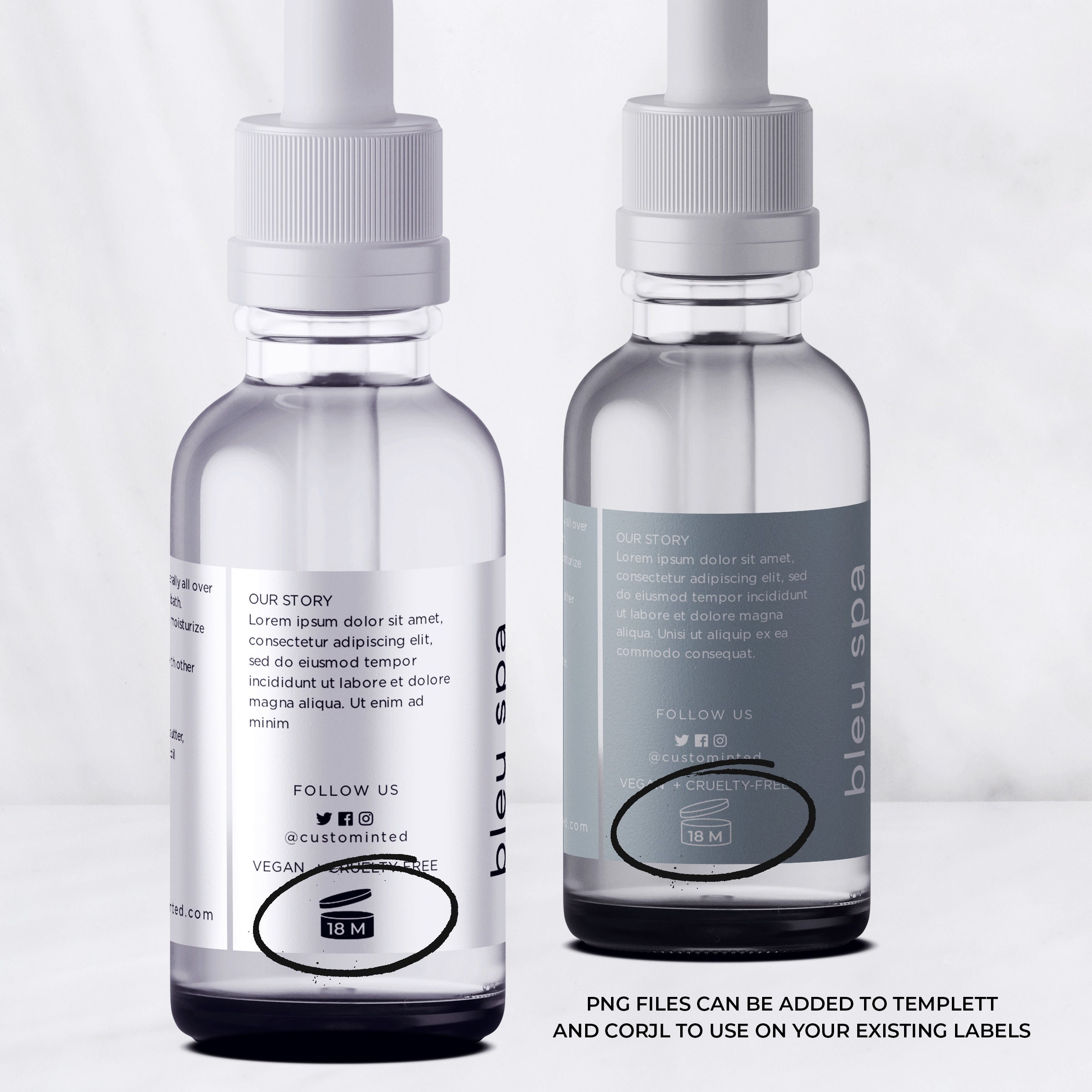 PAO Symbols PAO Icons Period-after-opening icons Editable | Etsy