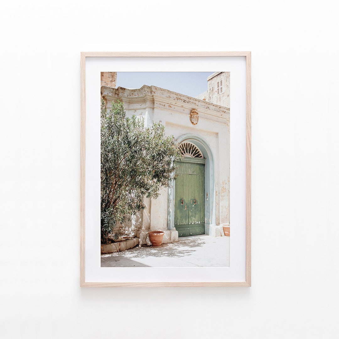 Malta Landscape Print, Malta Wall Art, Coastal Wall Decor ...