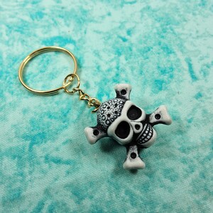 New 1 Skull Head Keychain Comes in Different Colors - Etsy