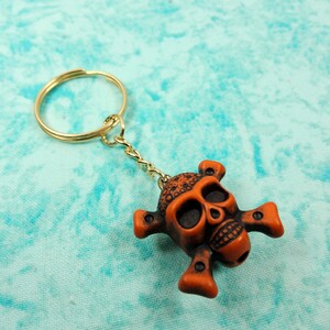 New 1 Skull Head Keychain Comes in Different Colors - Etsy