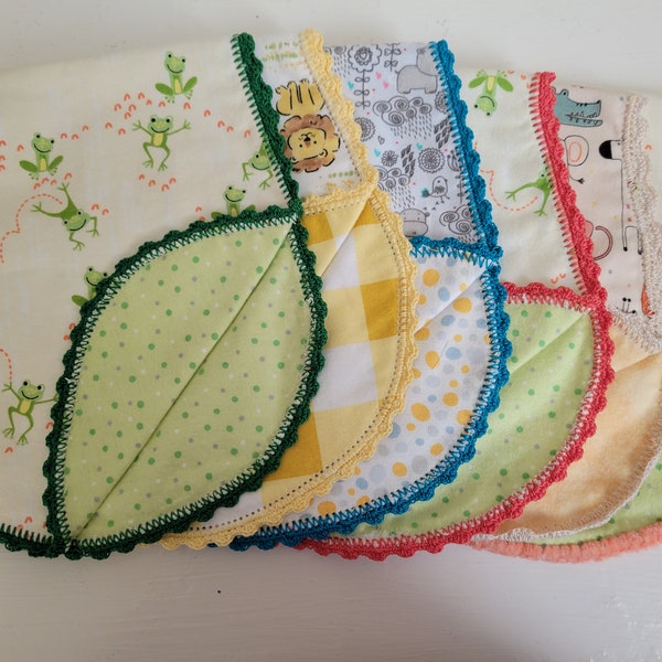 Crochet Burp Cloths - Etsy