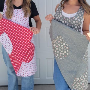 Women’s Reversible Japanese Style 2 in 1 Cross Back Apron L/XL - Etsy