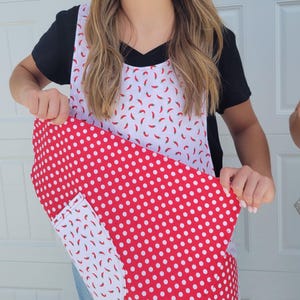 Women’s Reversible Japanese Style 2 in 1 Cross Back Apron L/XL - Etsy