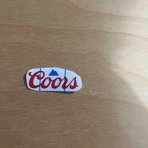 Coors Beer Vinyl Graphic Decal Bumper Sticker Car Truck - Etsy