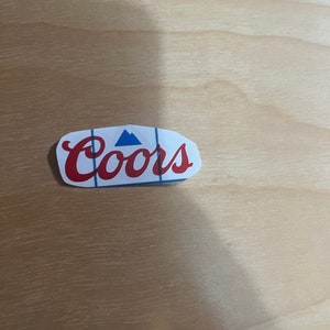 Coors Beer Vinyl Graphic Decal Bumper Sticker Car Truck - Etsy