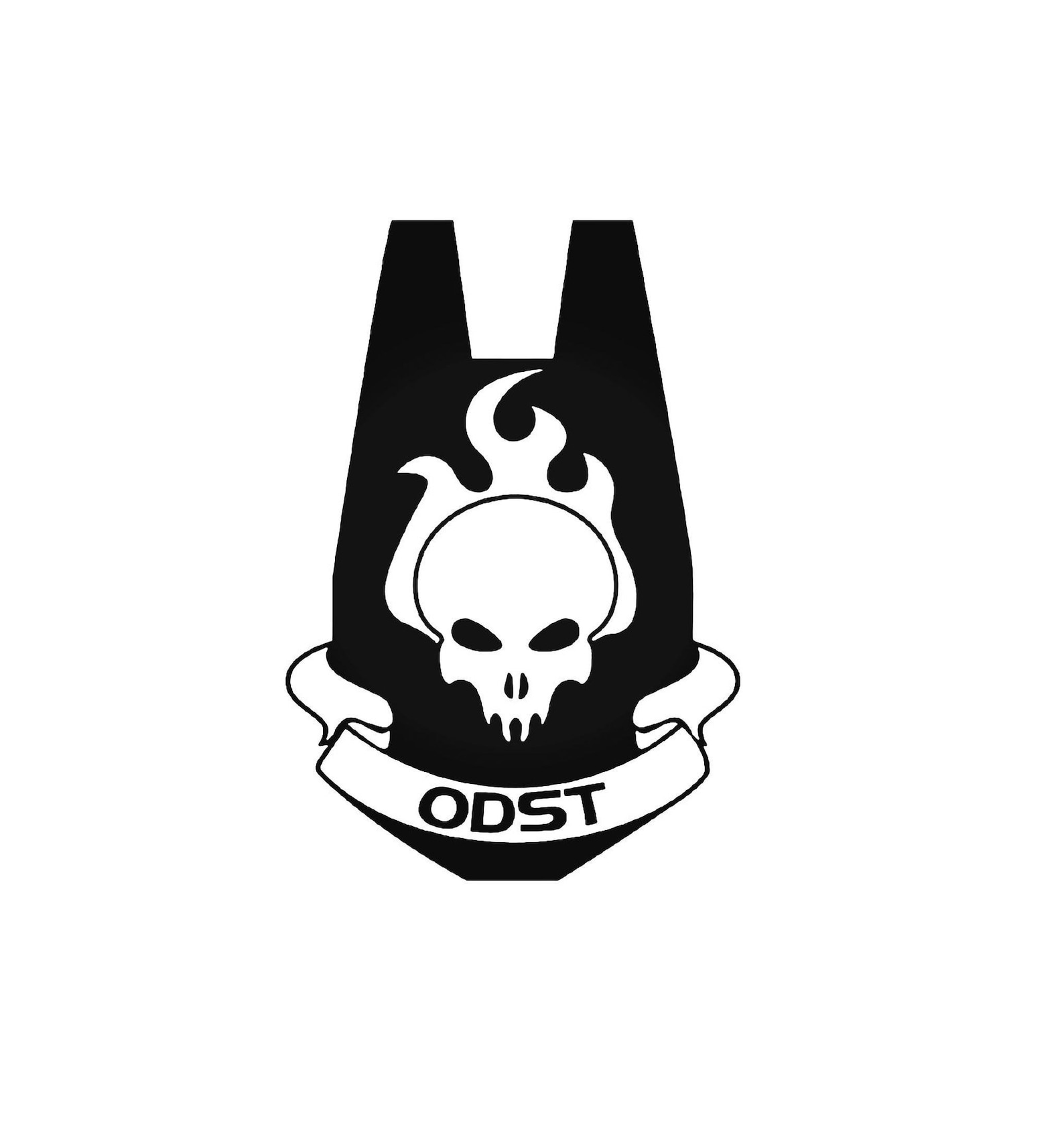 Halo ODST Symbol Vinyl Graphic Decal Bumper Sticker Car Truck | Etsy