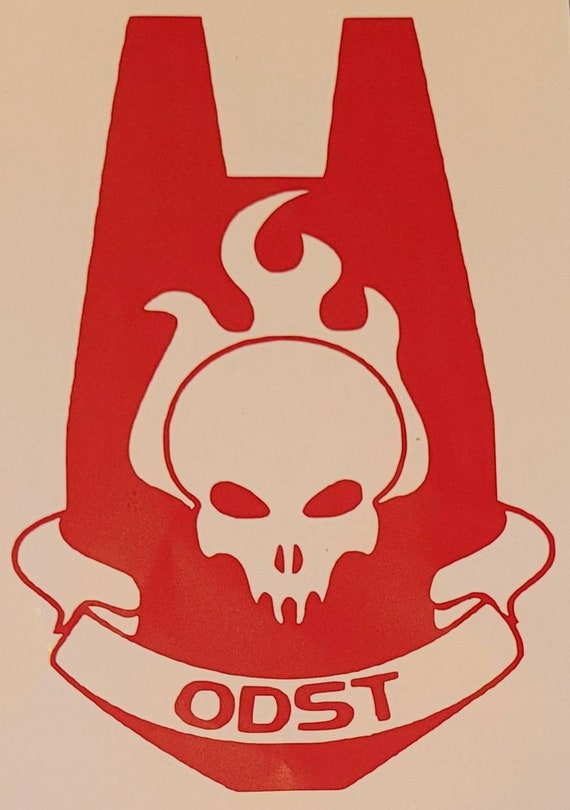 Decals & Skins Laptop Halo ODST Insignia Vinyl Decal Sticker etna.com.pe