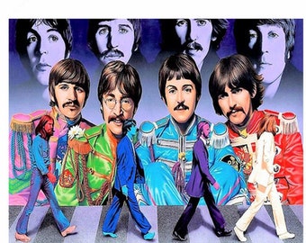 Cross Stitch Patterns Beatles - Etsy