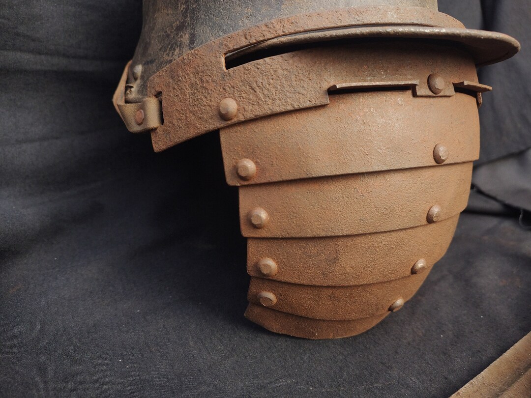 Ww1 Face Plate Mask for German M16 M17 Helmets Realistic Reproduction ...