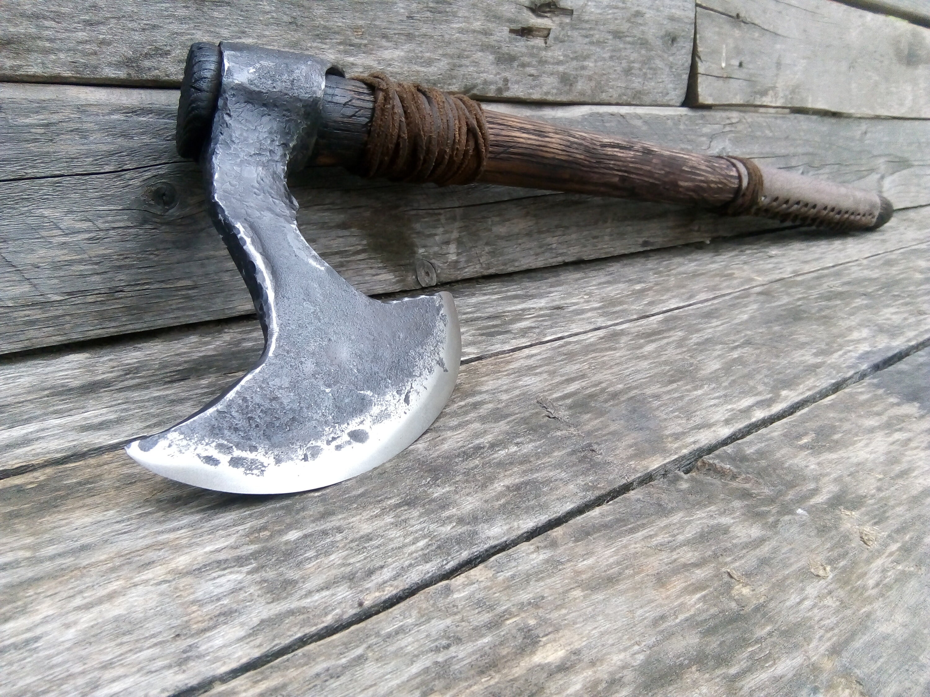 Home & Hobby 38 New Custom Hand made 1095 steel Viking Bearded Battle ...