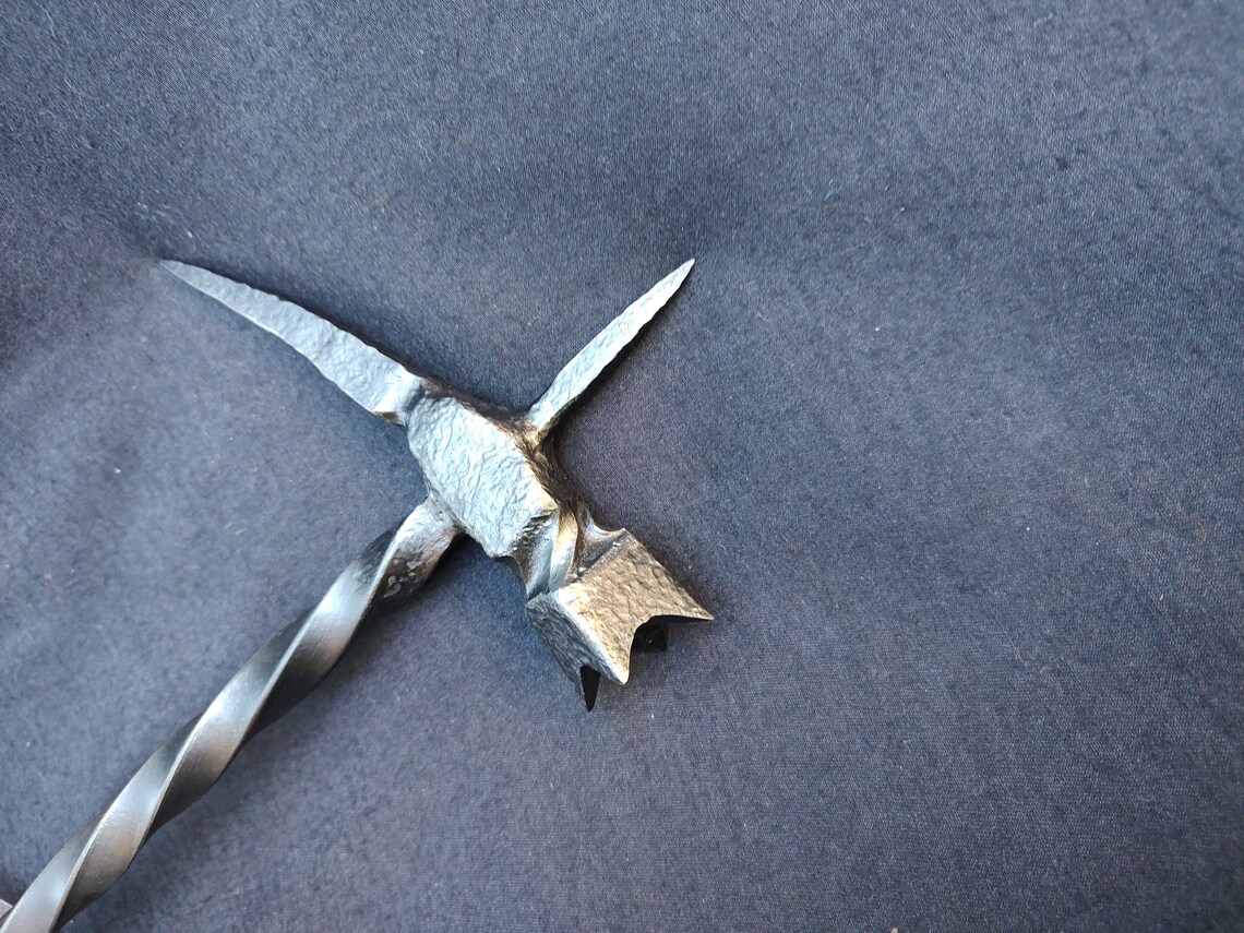 Medieval War Hammer Dark Ages Art Hand Forged Handmade War Axe - Etsy