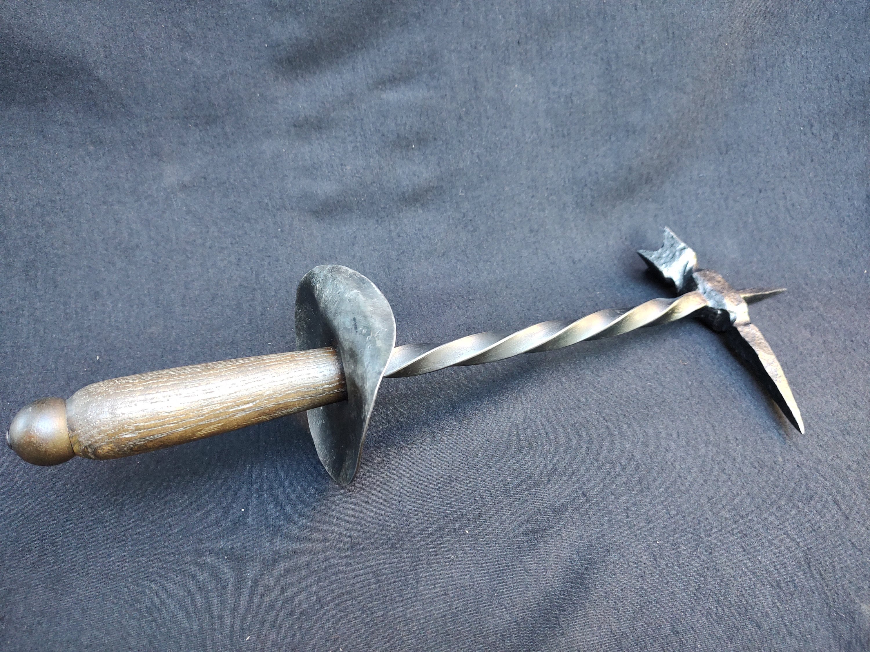 Medieval War Hammer Dark Ages Art Hand Forged Handmade War Axe - Etsy ...